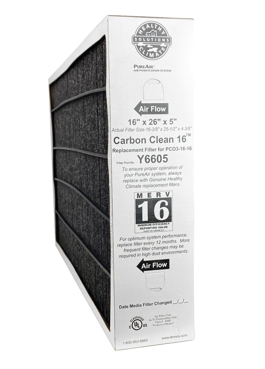 Lennox Y6605 MERV 16 Replacement Filter (16 x 26 x 5") – SameDaySupply.com