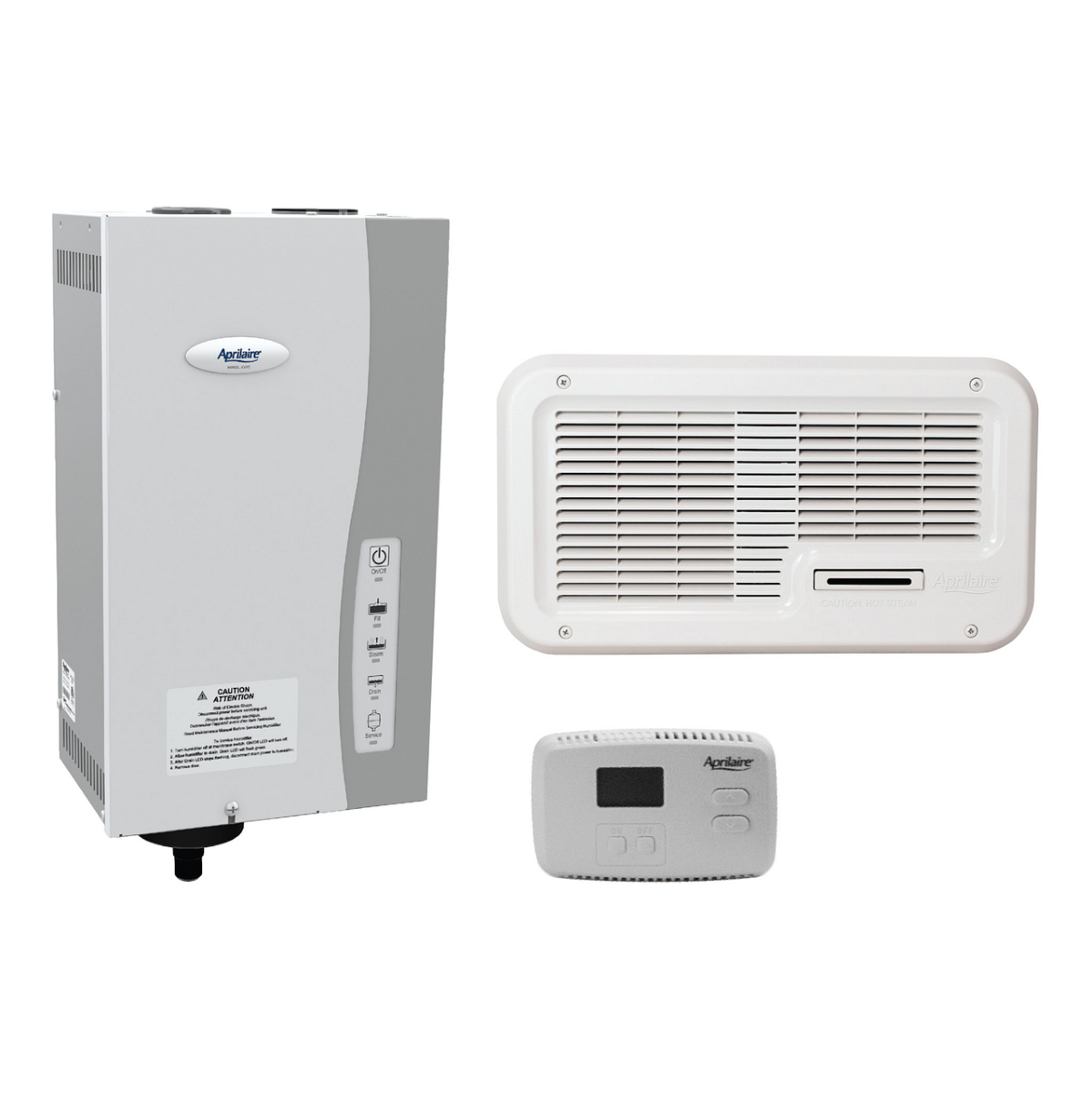 Aprilaire Steam Humidifer 865 - Ductless Steam Humidifier Package ...